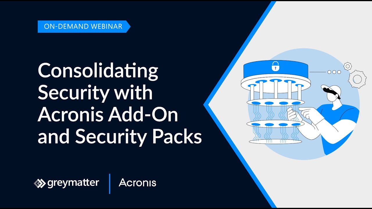 Acronis Add On and Security Packs Webinar Recording - YouTube