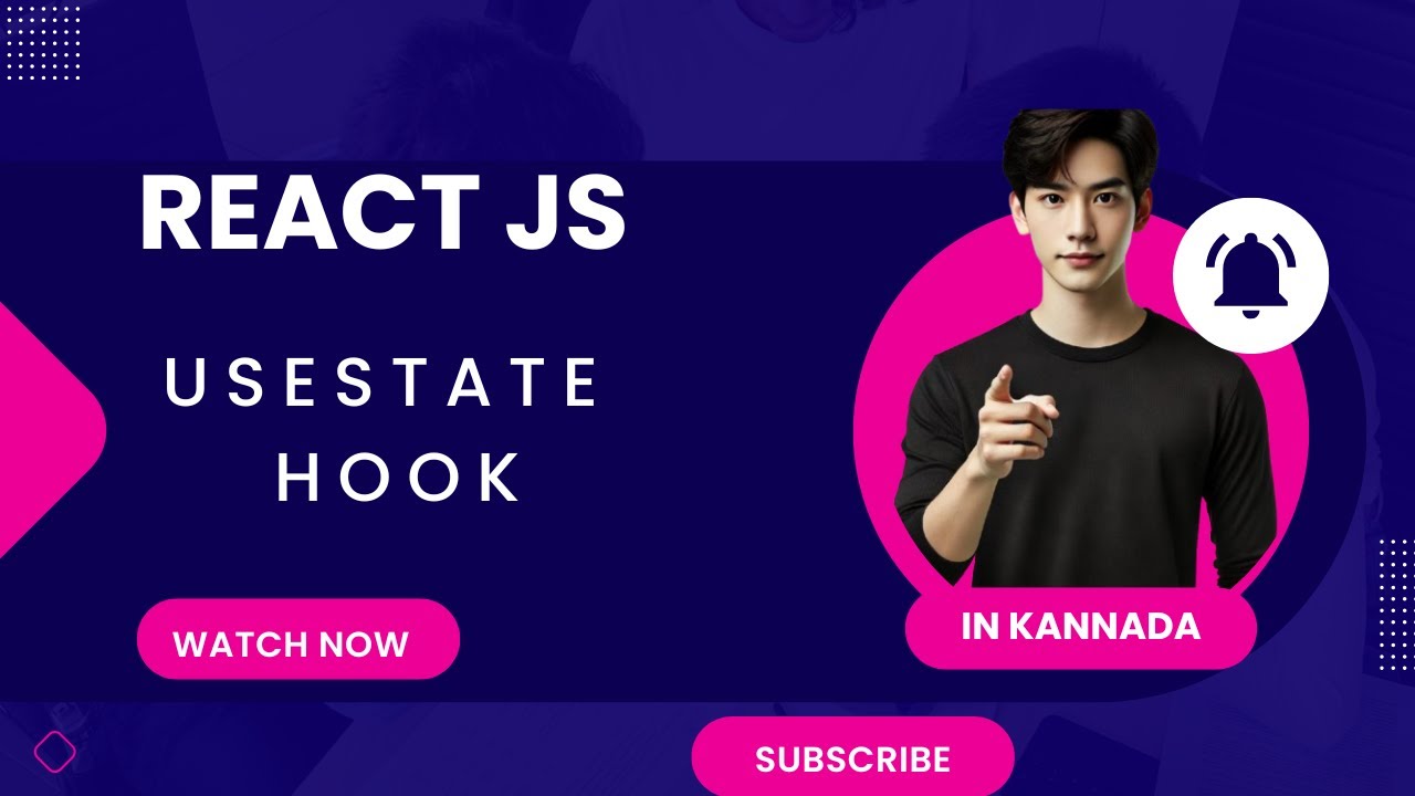 React.js useState Hook for Beginners: Syntax & Setup Guide - YouTube