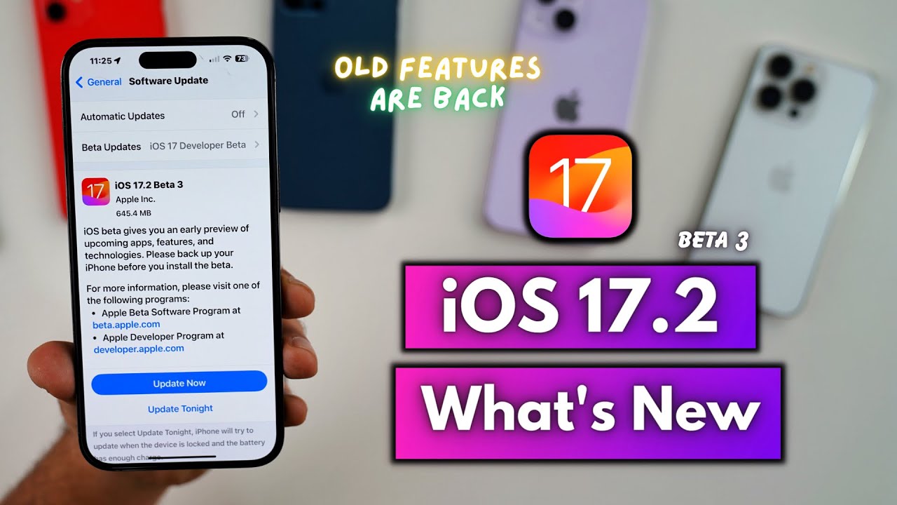 iOS 17.2 Beta 3 Released | What’s New? - YouTube