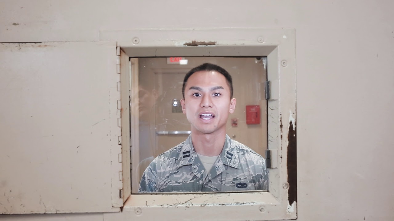 USAF Basic Military Training: Entry Control Procedures - YouTube