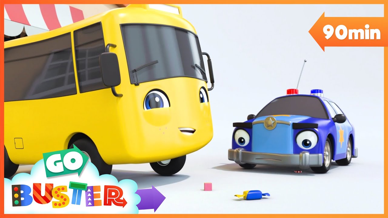Buster Gets Locked Up! Go Buster - Bus Cartoons & Kids Stories - YouTube