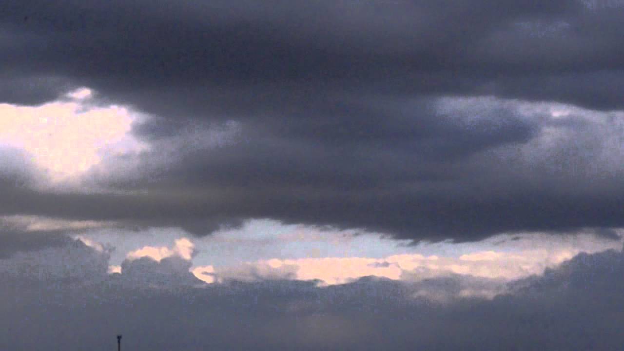 timelapse clouds 26 july weird storm clouds - YouTube