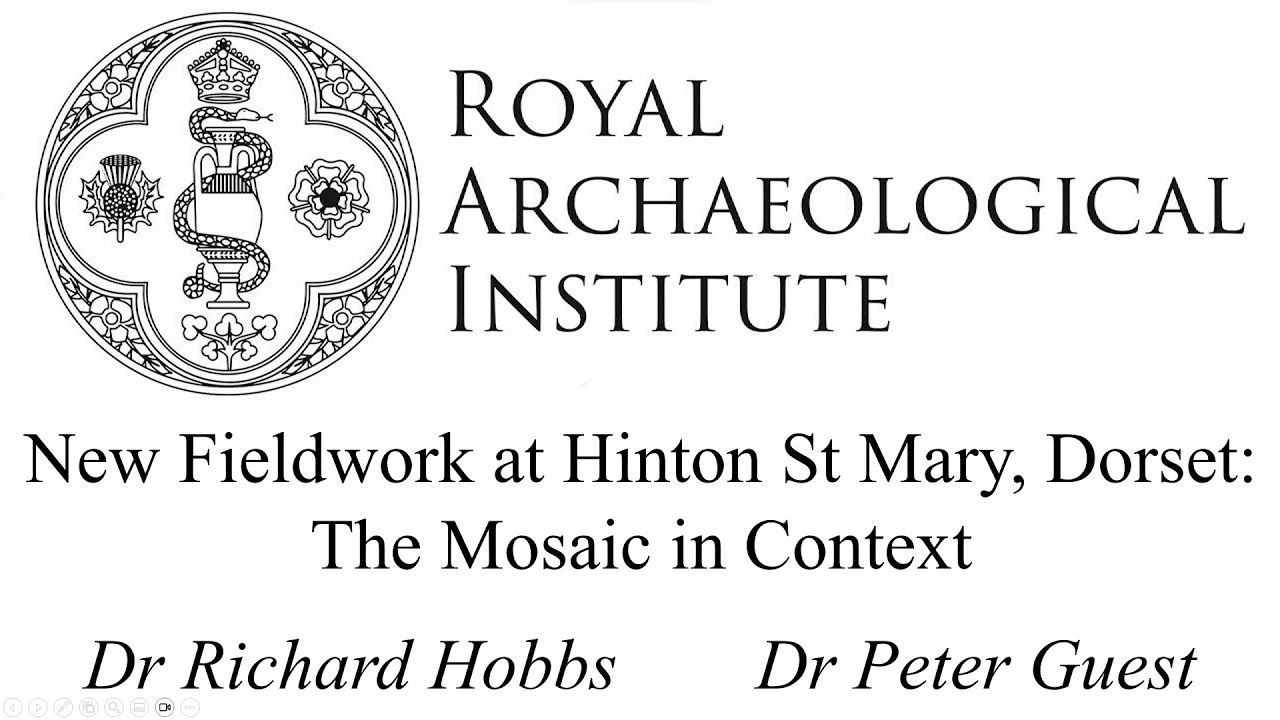 New Fieldwork at Hinton St Mary, Dorset: The Mosaic in Context | Dr ...