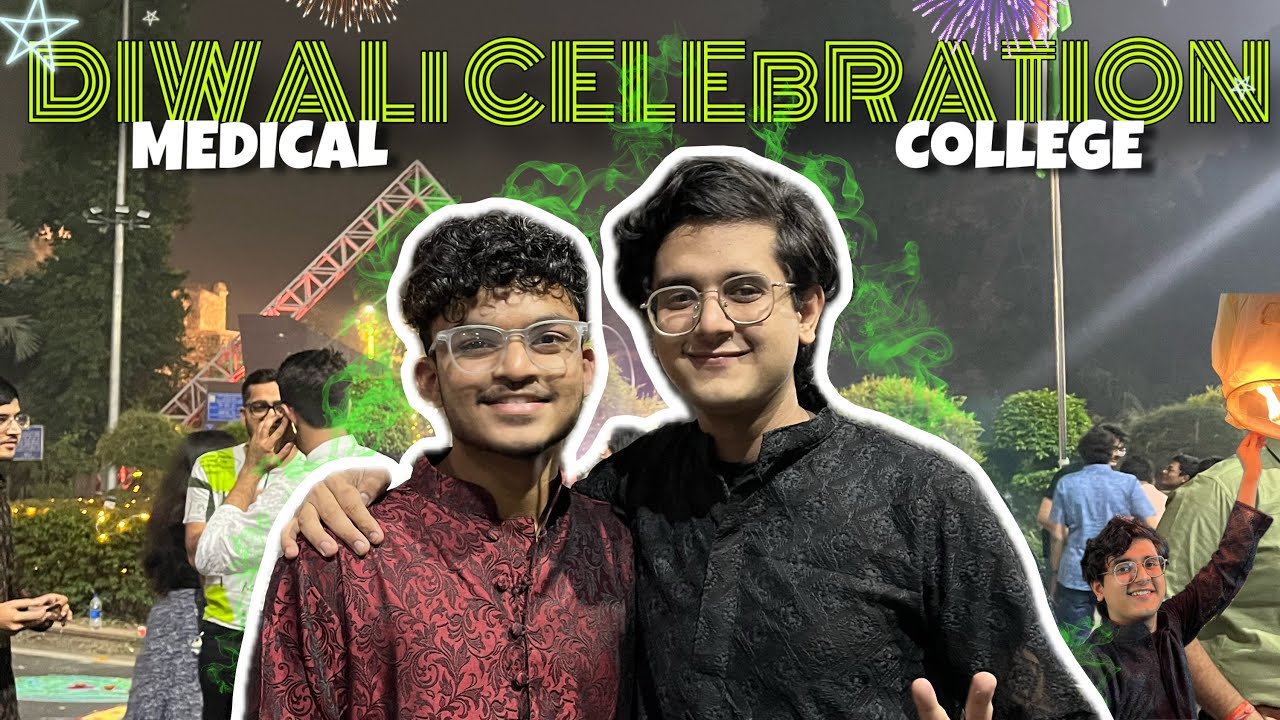 First Time DIWALI in Medical College!| MBBS Diaries - YouTube