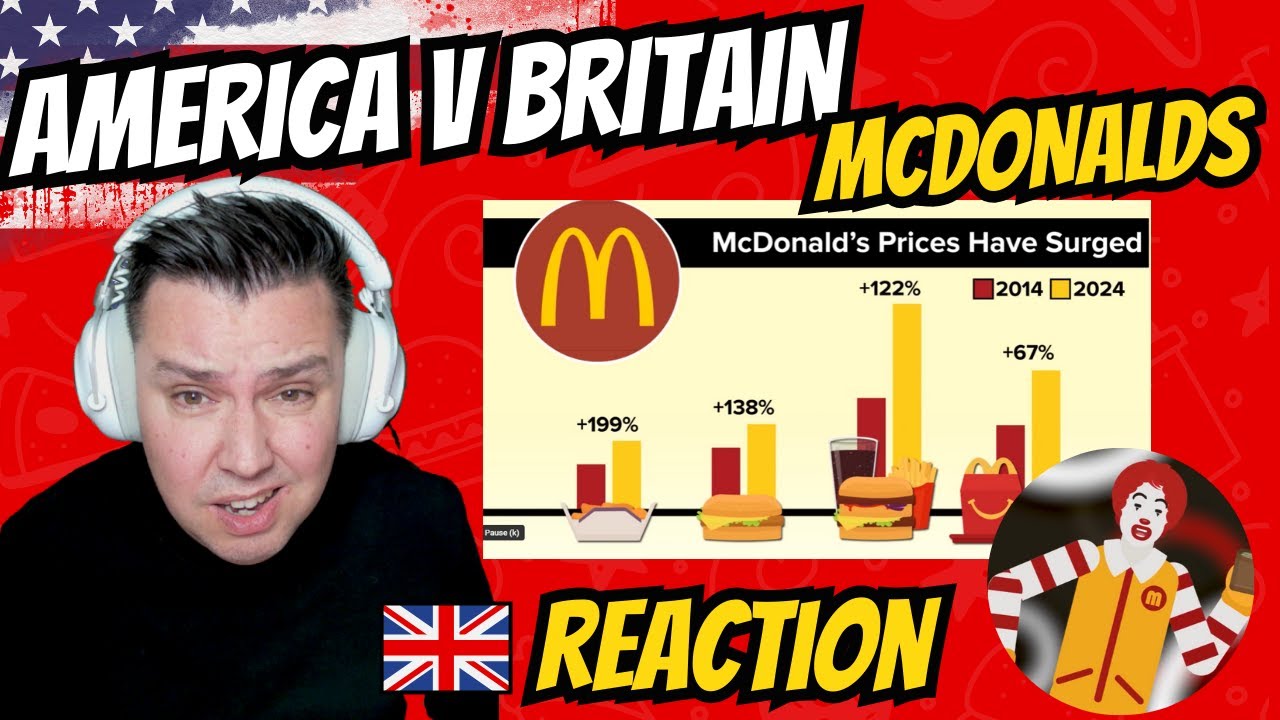 BRIT Compares American and British Fast Food: Which Is Better? - YouTube