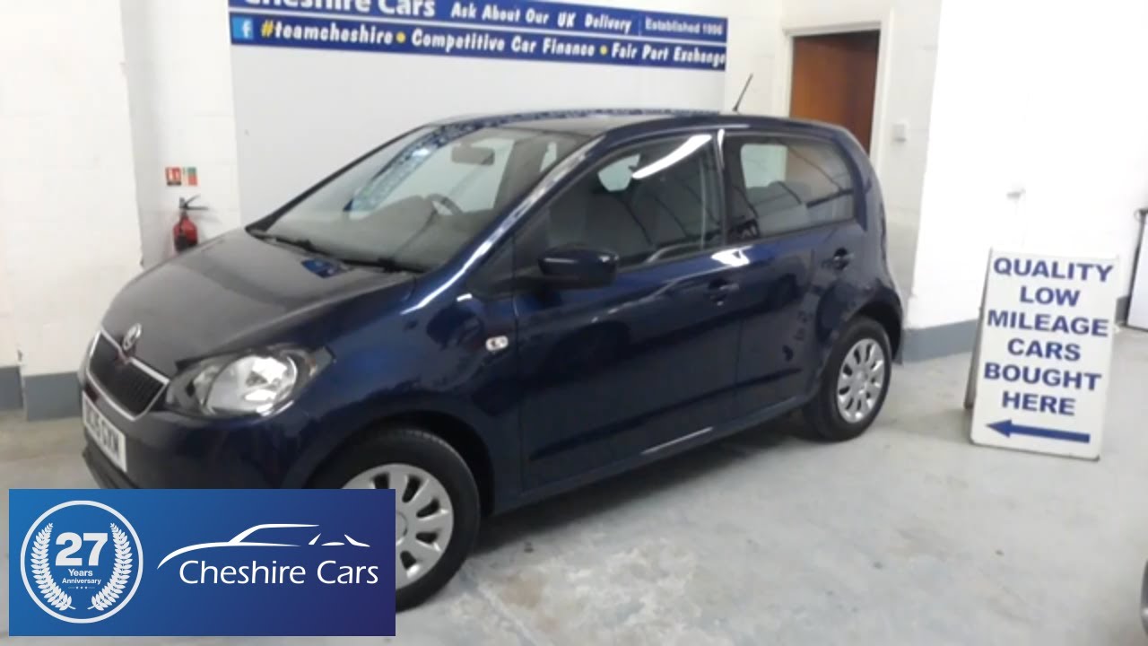 Used Skoda Citigo SE 5 Door in Night Blue Metallic for sale with ...