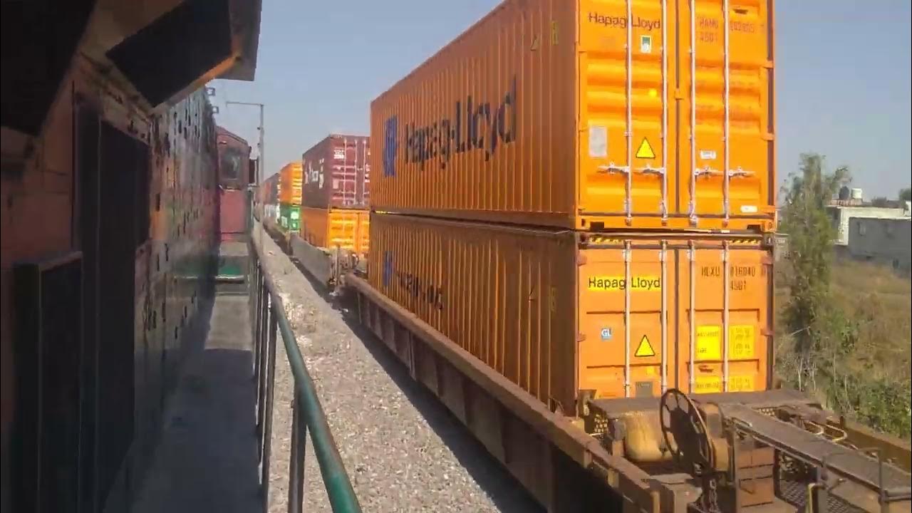 FXE 4661 4525 INTERMODAL MANZANILLO MÉXICO AL SUR ENCUENTRO CON EL MEXICO MEXICALI - YouTube