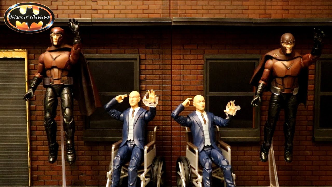 Hasbro Marvel Legends X-Men Magento & Professor X Patrick Stewart James ...