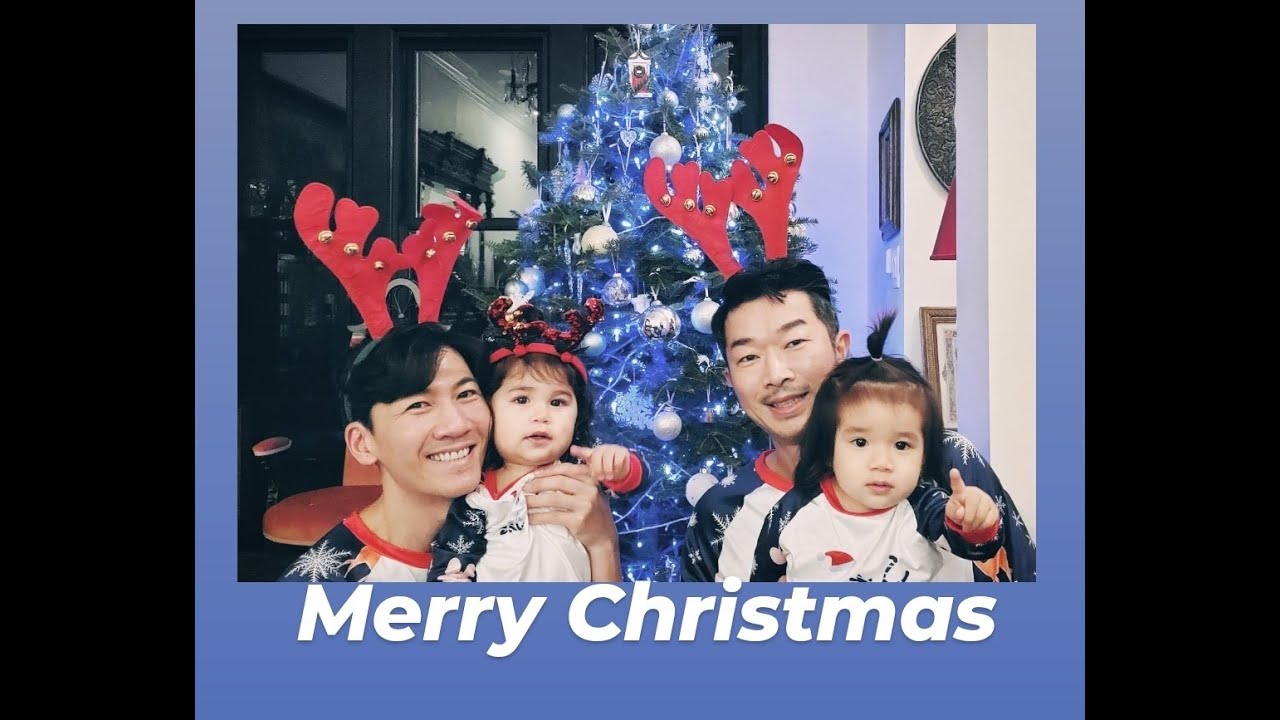 【🏳️‍🌈GayDads🇰🇷🇯🇵】Merry Christmas from Appa n Daddy (ゲイカップル 게이커플) - YouTube