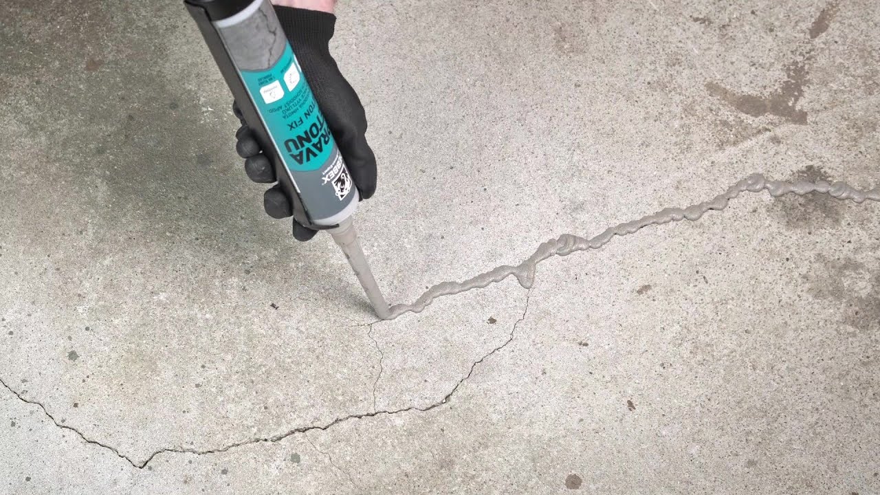 Oprava betonu BETON FIX - YouTube