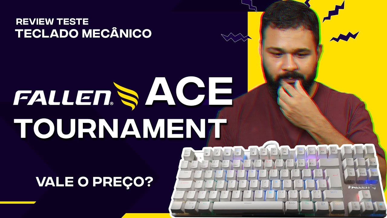 EU USEI - TECLADO MECÂNICO FALLEN ACE TOURNAMENT GATERON RGB - O REVIEW MAIS COMPLETO - YouTube