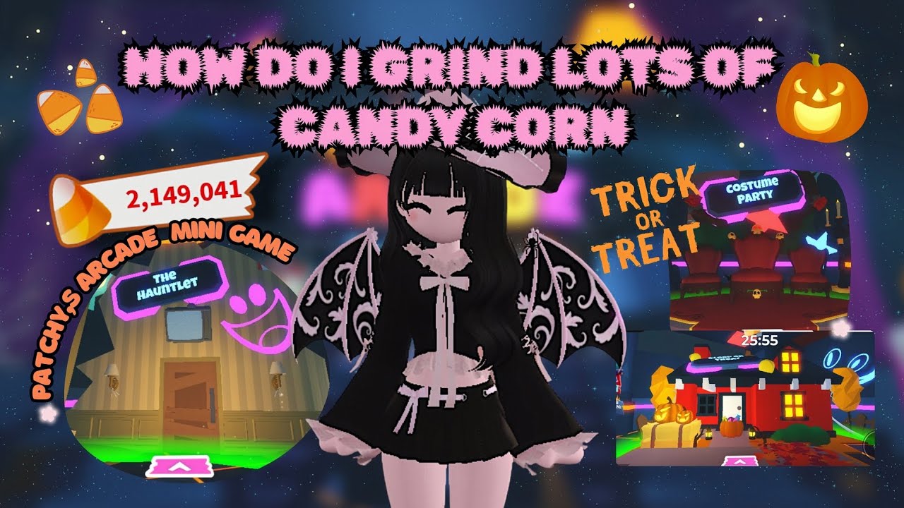 How Do I Grind A Lot of Candy Corn 🎃 | Adopt Me Halloween 🐾 | Roblox ...