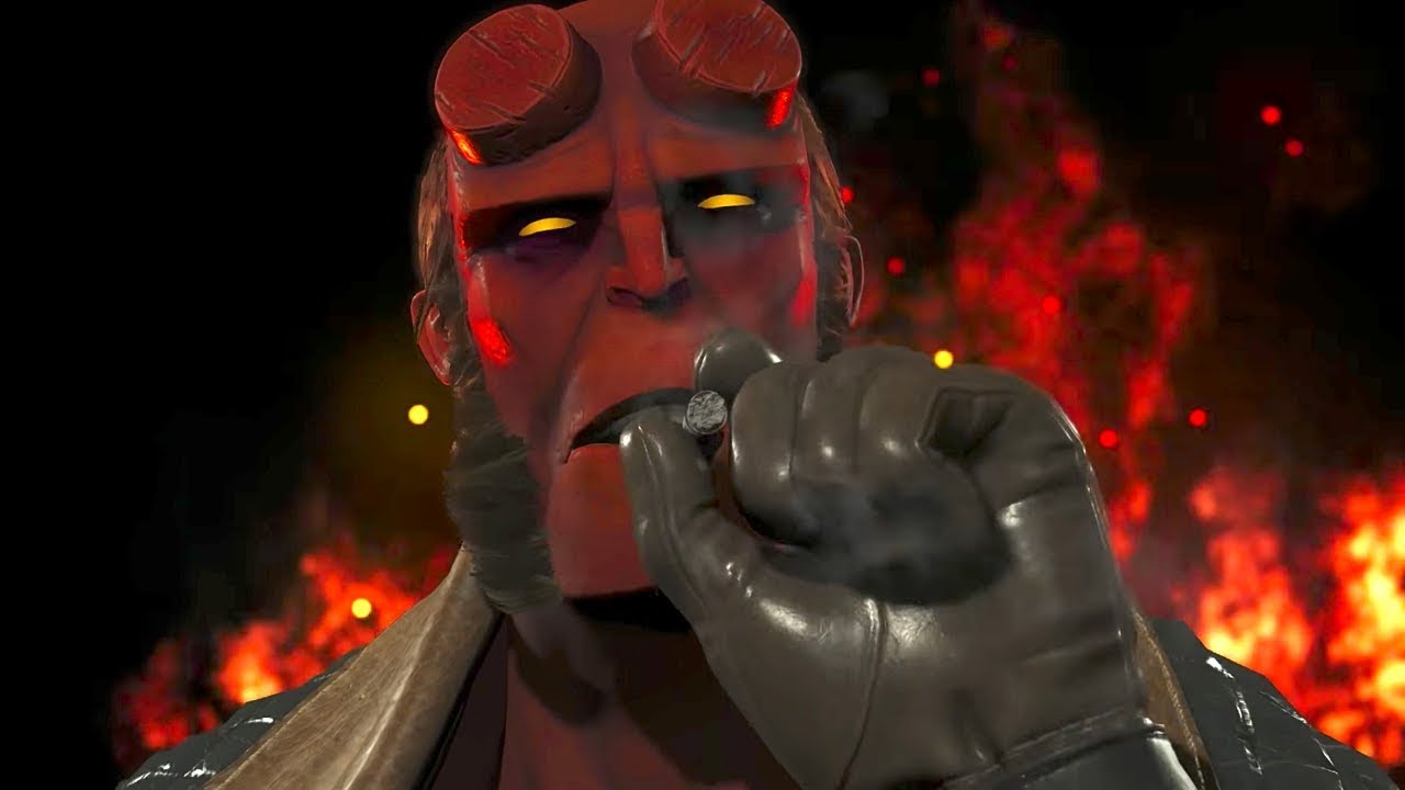 Injustice 2 | Hellboy Gameplay Trailer - YouTube