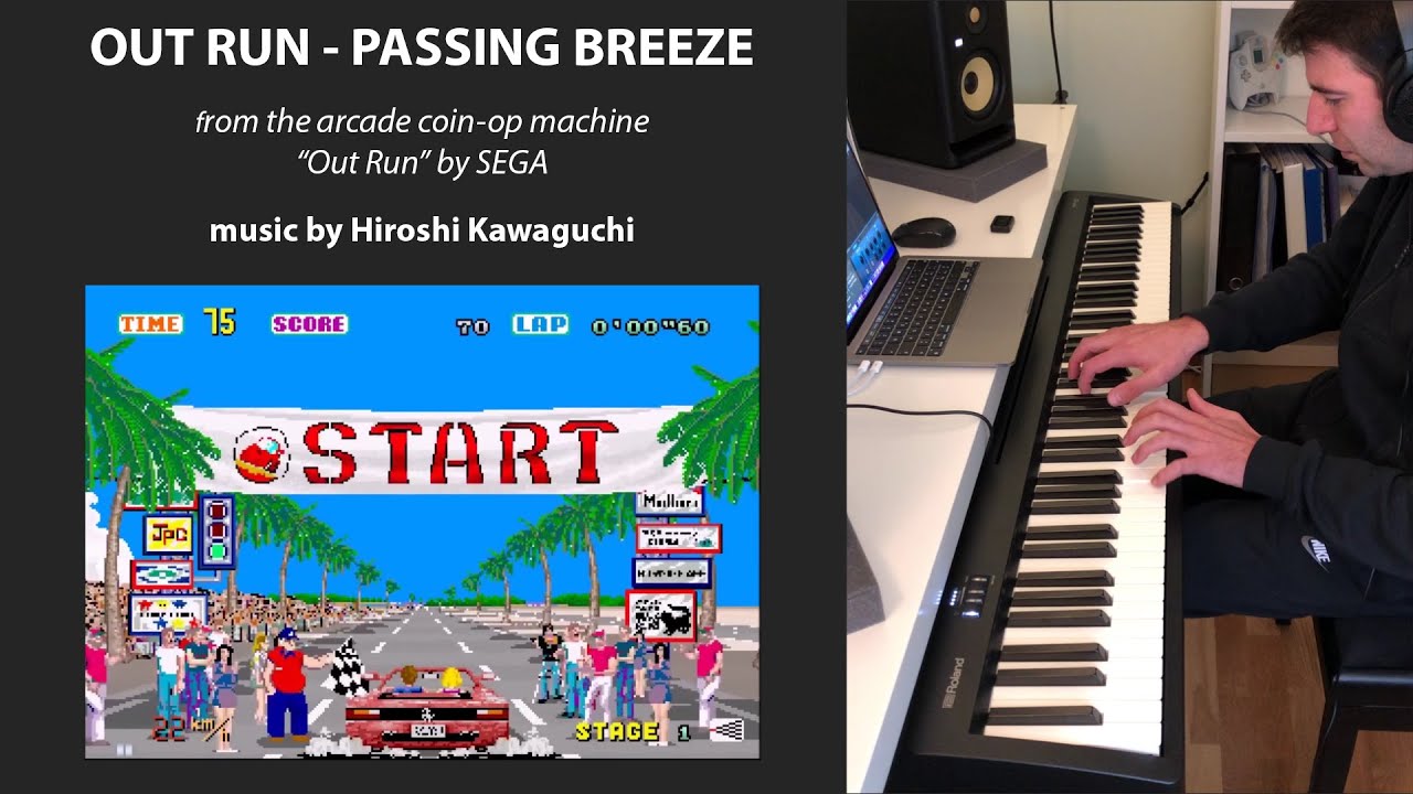 Out Run - Passing Breeze - piano solo - YouTube