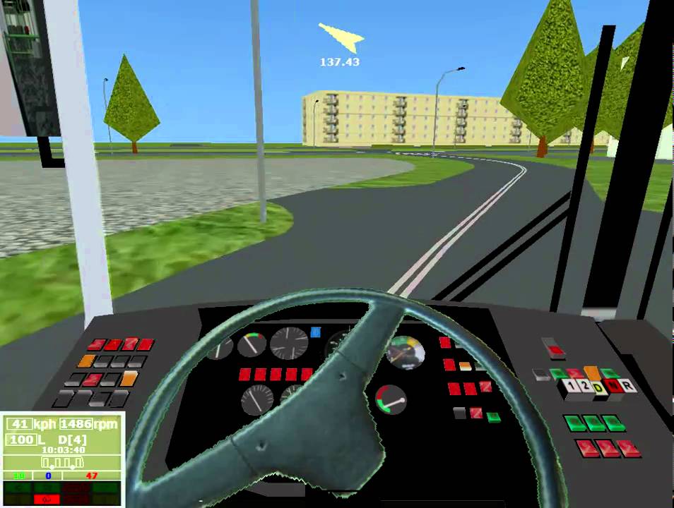 VirtualBus Ikarus 435 BPI-129 (part1) - YouTube