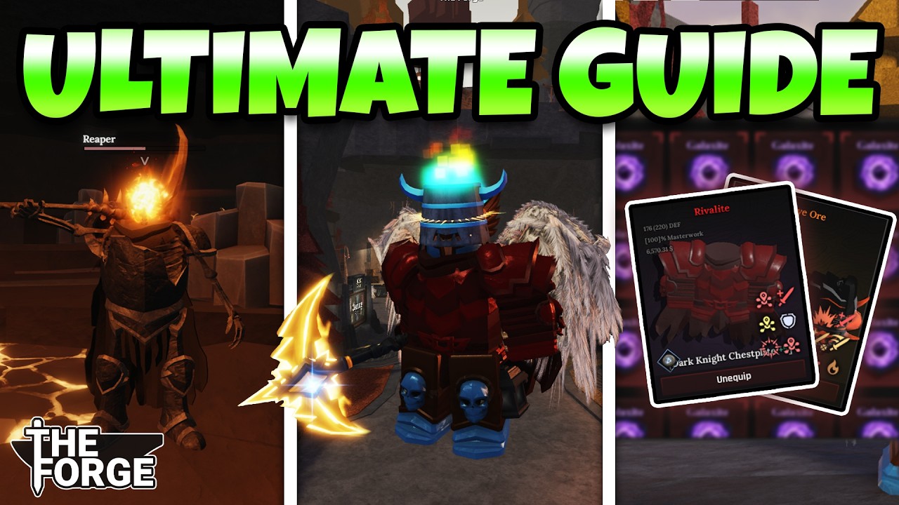 ULTIMATE GUIDE To MASTER The Forge Roblox! - YouTube