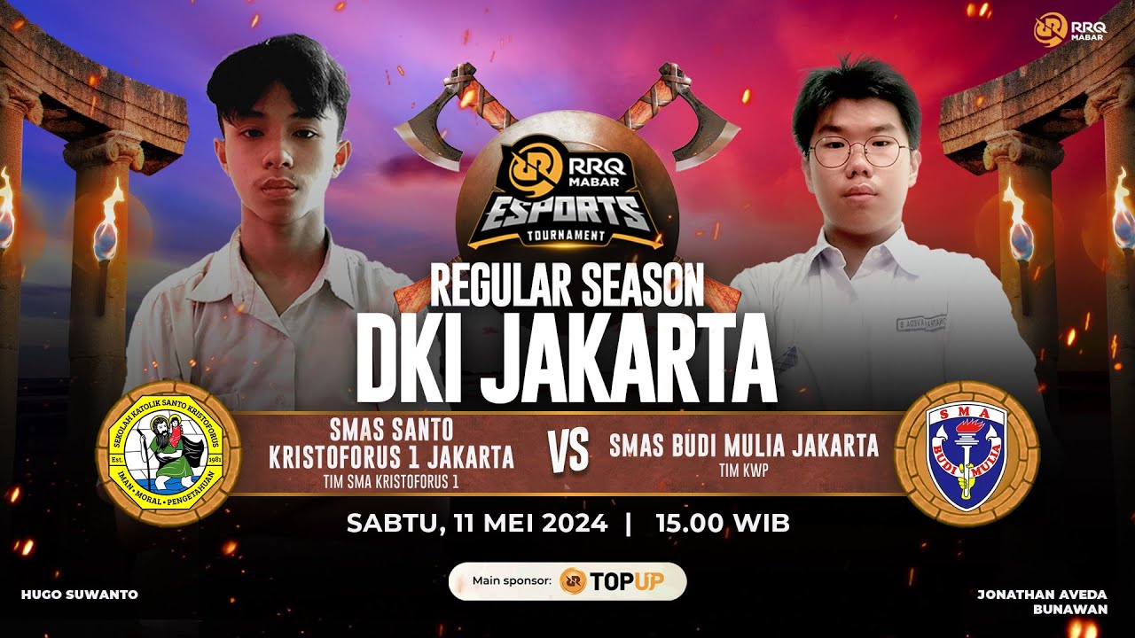 SMAN 14 JAKARTA vs SMKN 57 JAKARTA [RRQ MABAR ESPORT DKI JAKARTA CHAMP ...