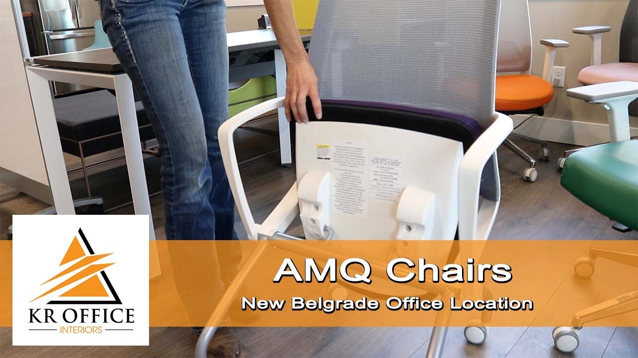 New Office Furniture Bozeman | AMQ Chairs | KR Office Interiors - YouTube