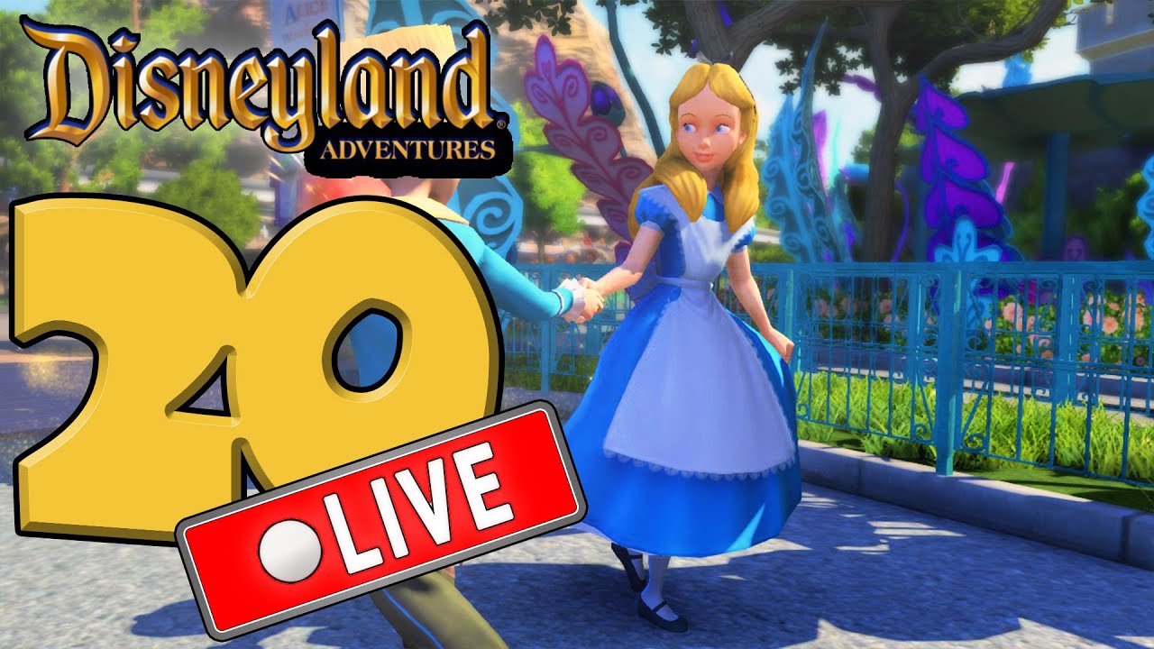 🔴 LIVE: Disneyland Adventures! Alice In Wonderland | Episode 20 - YouTube
