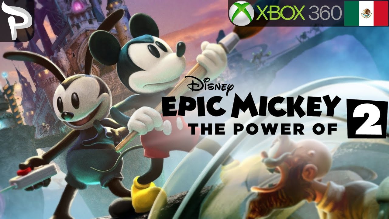 Epic Mickey 2 Xbox 360 -#01- Entrando a un mundo mágico, musicales y ...