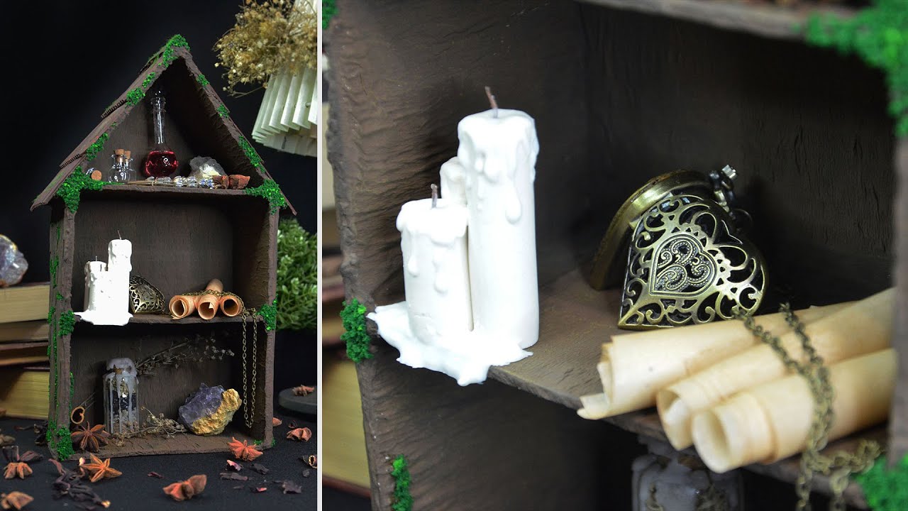 Witch’s house for herbs and potions | How to create magical space in ...