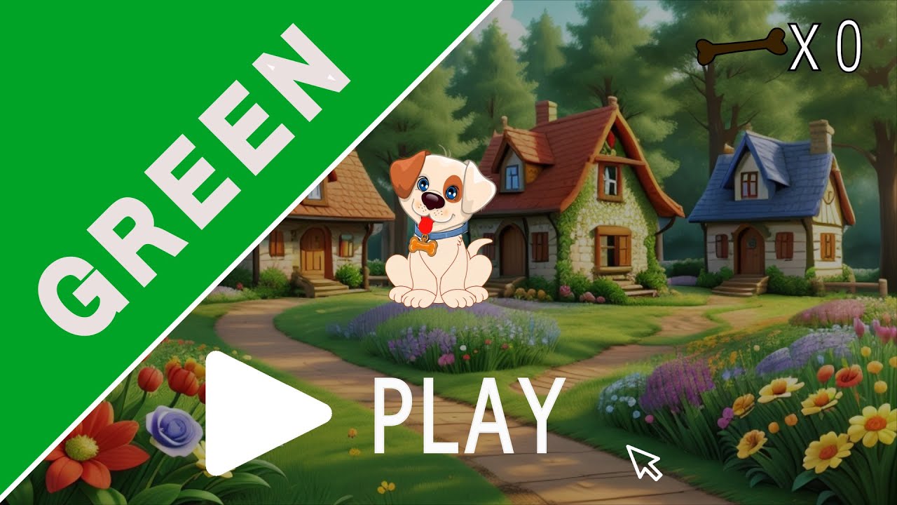 Educational Games - Learning Green Color - YouTube