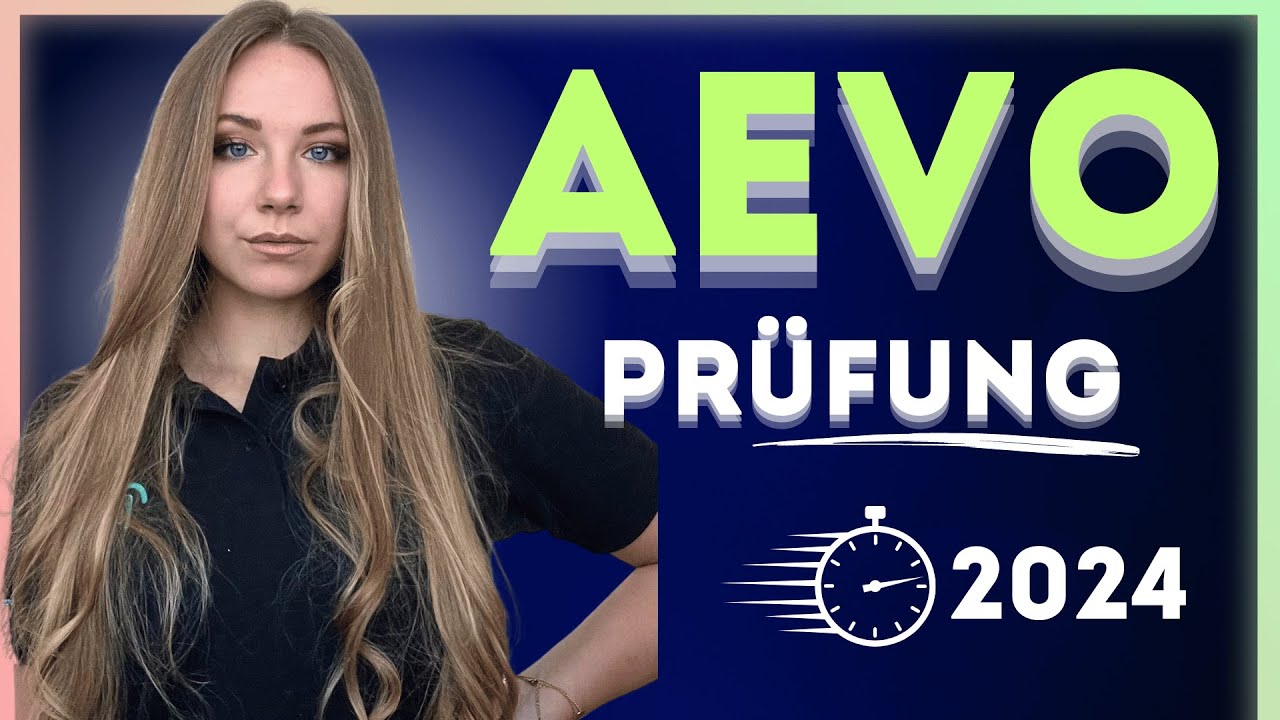 📕📕 AEVO PRÜFUNG - AdA Prüfung: Mit Erfolg zu deinem AEVO Schein 2024 - YouTube