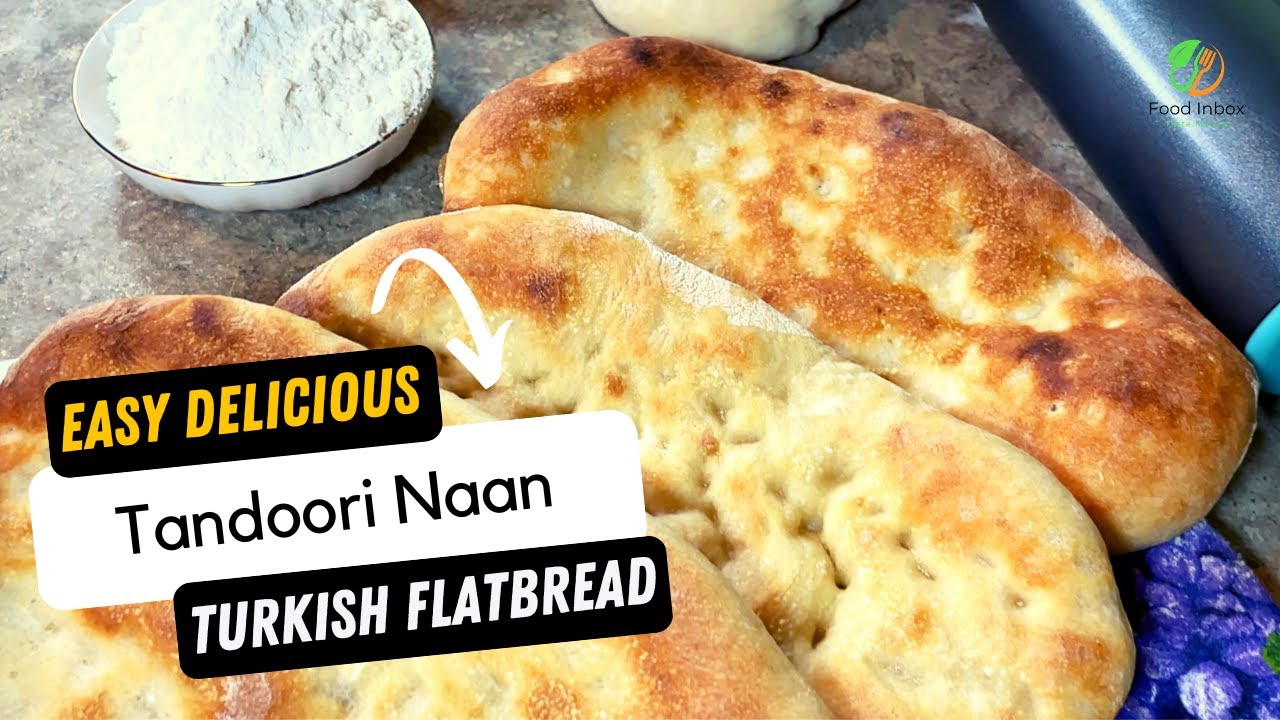 Tandoori Naan Recipe at Home | Afghani naan recipe in oven (Turkish ...