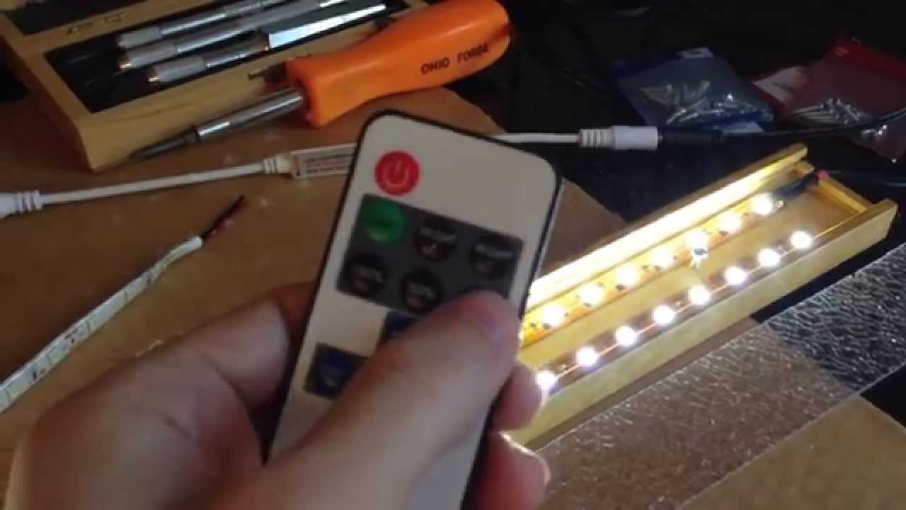 Simple 5630 LED Light Strip Enclosure - YouTube