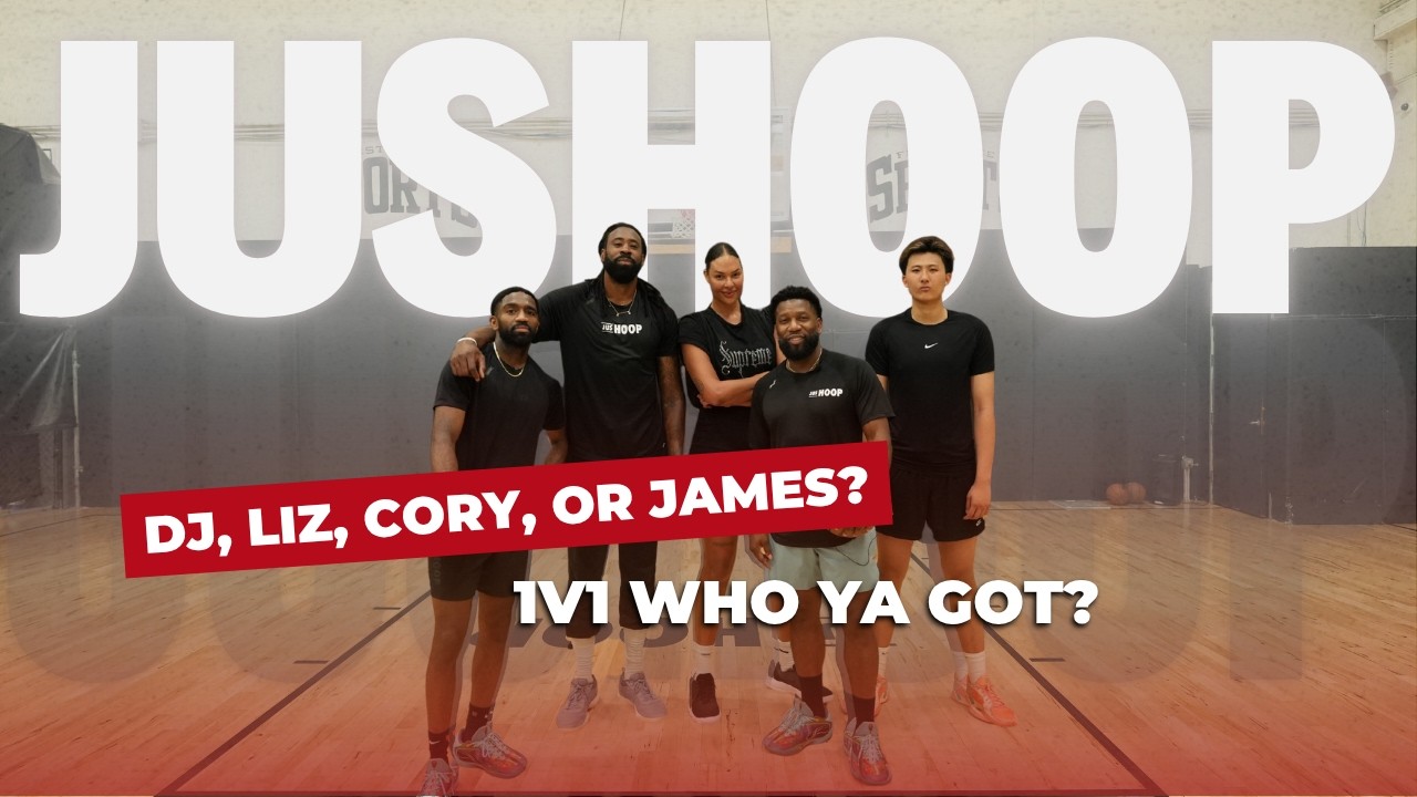 🏀 Battle of the Bigs: DeAndre Jordan, Liz Cambage, Coach James & Cory ...