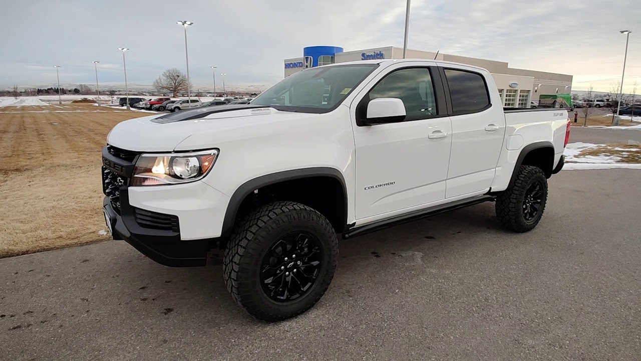 21 CHEVY COLORADO ZR2 walk around - YouTube