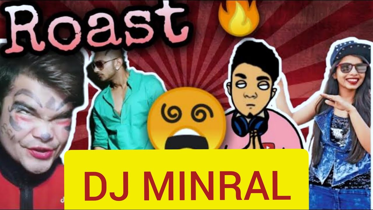 The gratest rapper dj minral roast | carryminati | Triged insan - YouTube