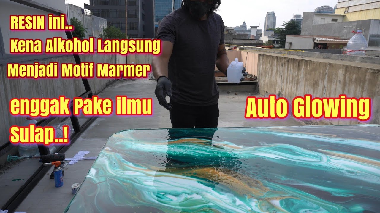 PRODUCK BARU RESIN EPOXY AUTO BIKIN KAGUM HASILNYA - YouTube