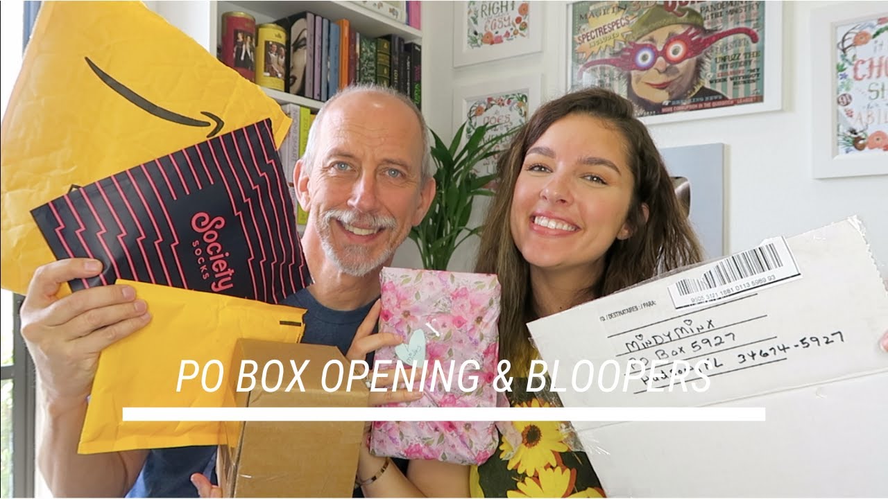 PO BOX OPENING WITH BLOOPERS | MAY 2020 - YouTube