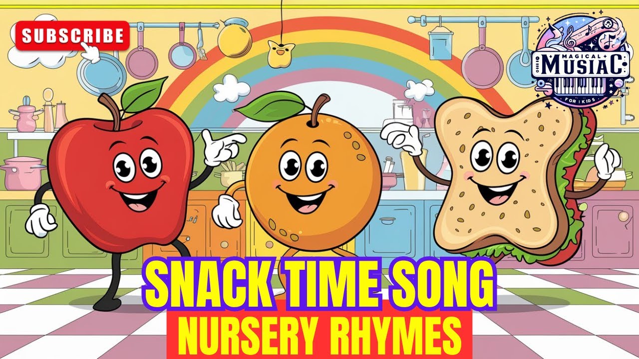 🍪 Snack Time Song 🎶 Children's Songs 🎵 / Nursery Rhyme 🥛 - YouTube