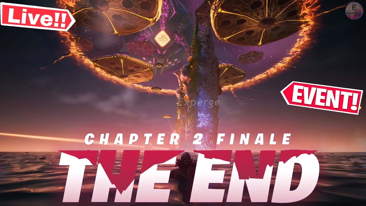 *THE END* Complete Event Fortnite | High Definition - YouTube