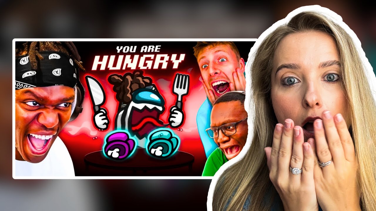 SIDEMEN AMONG US VULTURE ROLE: THE IMPOSTER CAN EAT BODIES REACTION ...