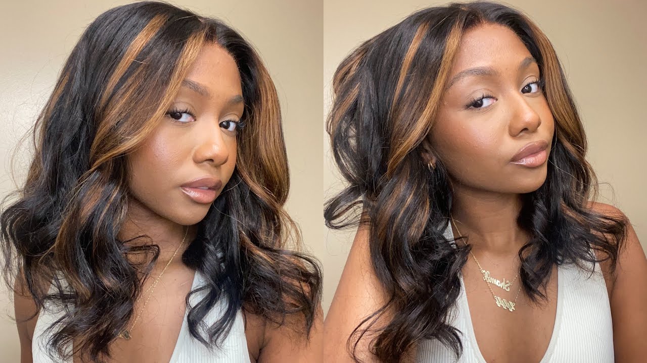 The Perfect Closure Highlight Bob Wig For Fall 🍂 | Ft. LuvMe Hair - YouTube