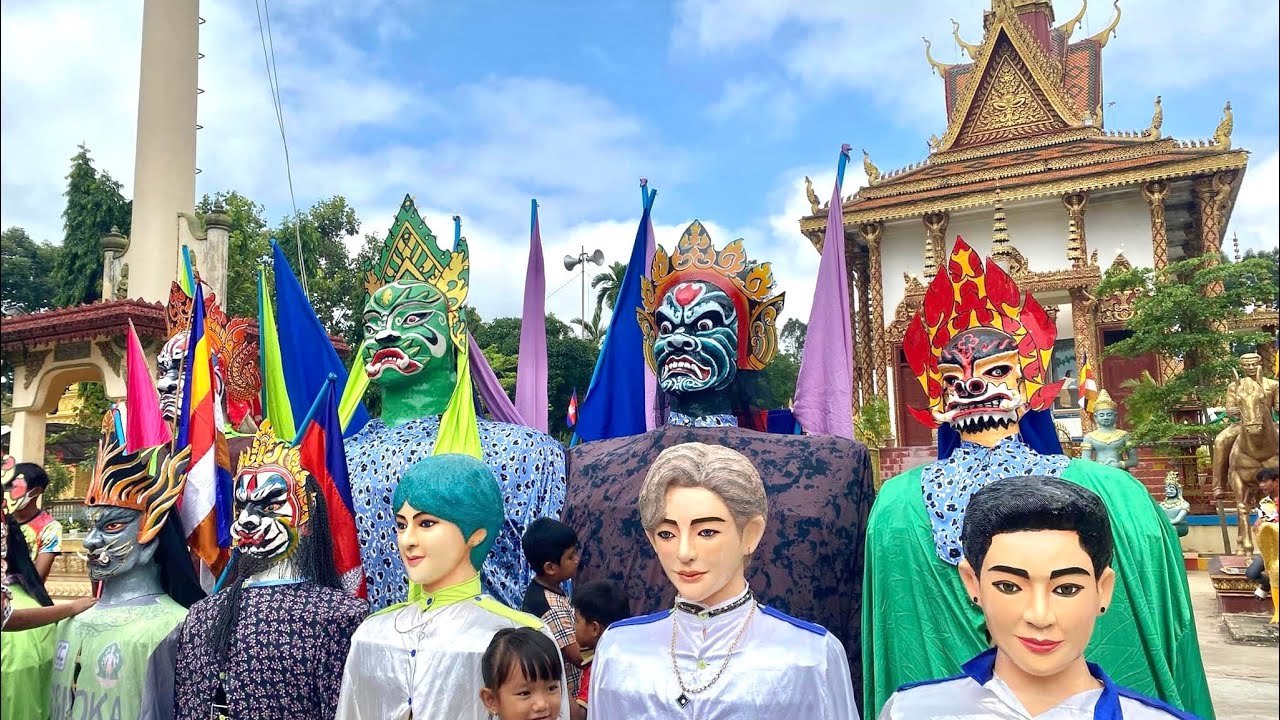 ទីងមោងវត្តកោះខែល😍ting Mong in Cambodia 🇰🇭 - YouTube