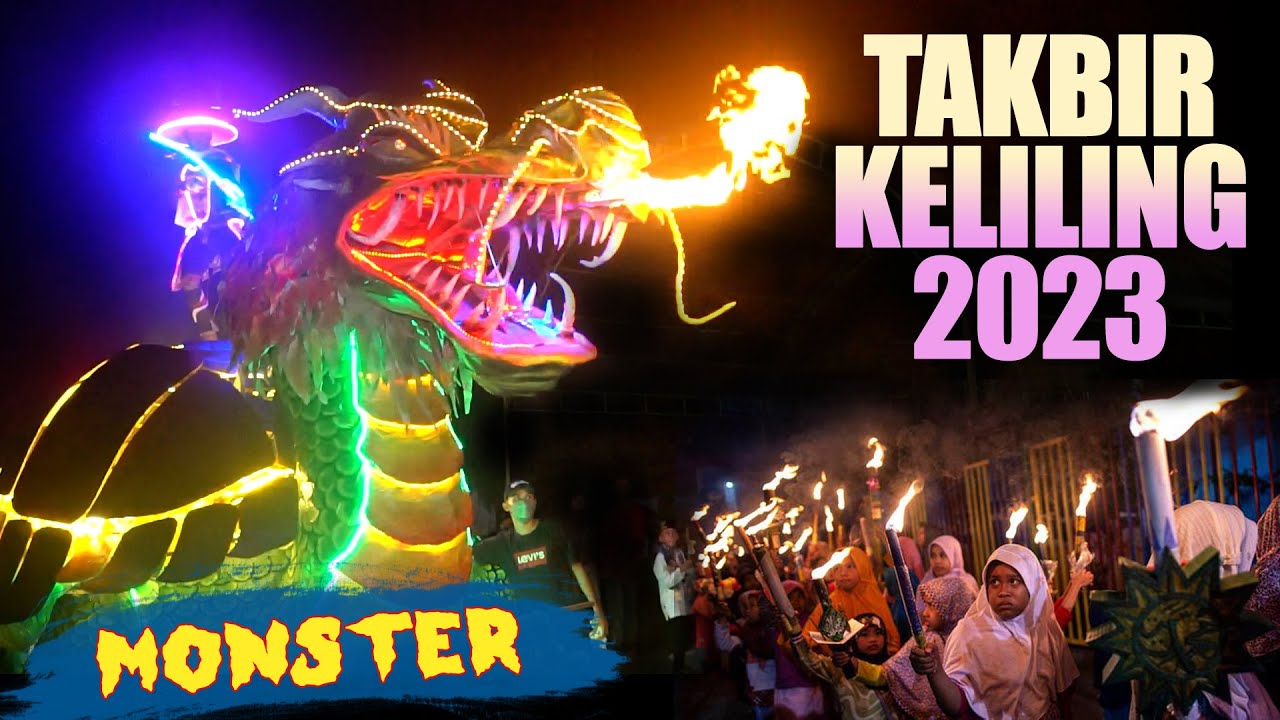 TAKBIR KELILING SUPER KERENNN !!! MONSTER KOTA PATI 2023 - YouTube