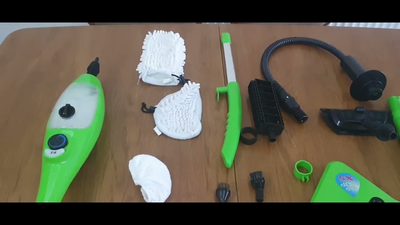 H2O MOP X5 5 IN 1 STEAM CLEANER - YouTube