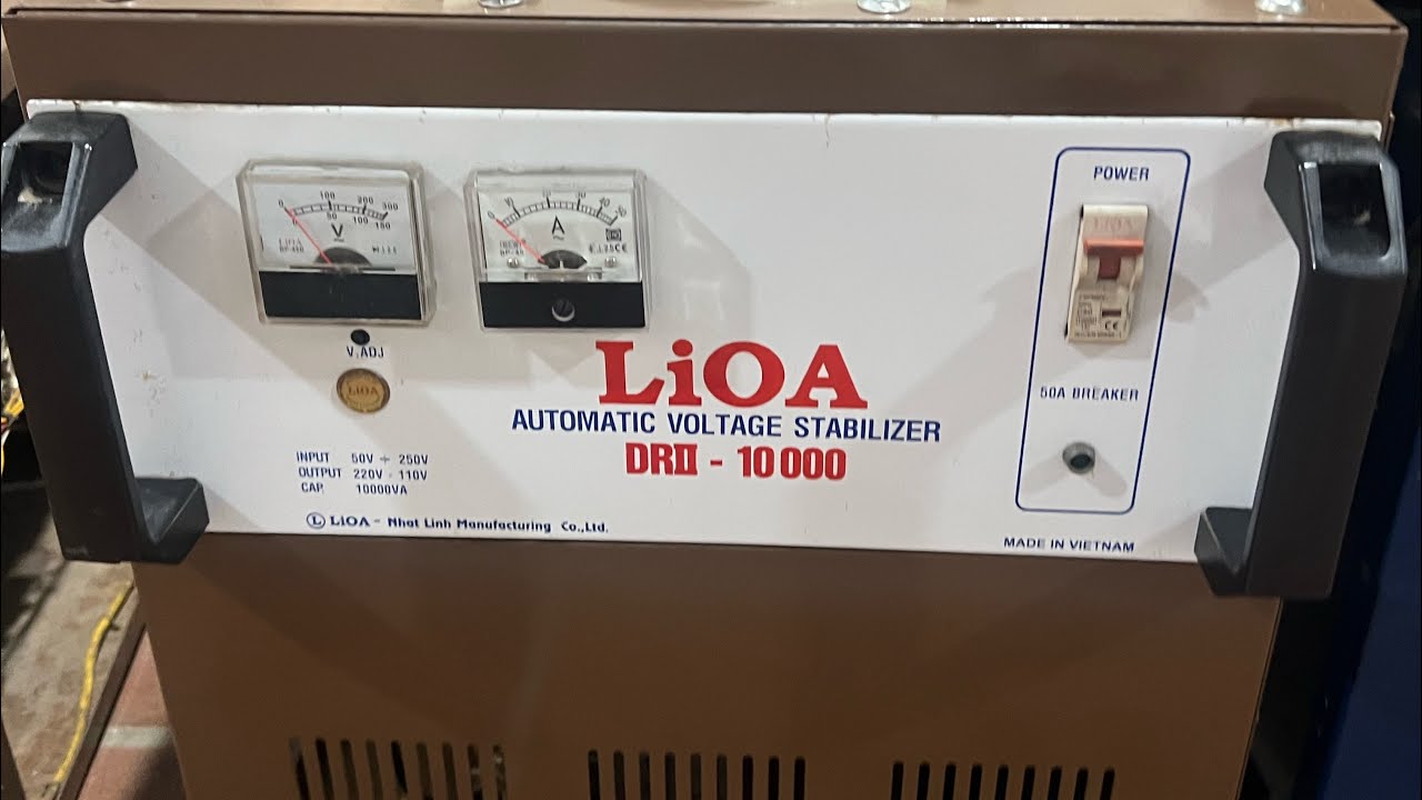 Ổn áp lioa , standa , ruler phù hợp cho gia đình. Đổi nguồn cho nồi cơm ...
