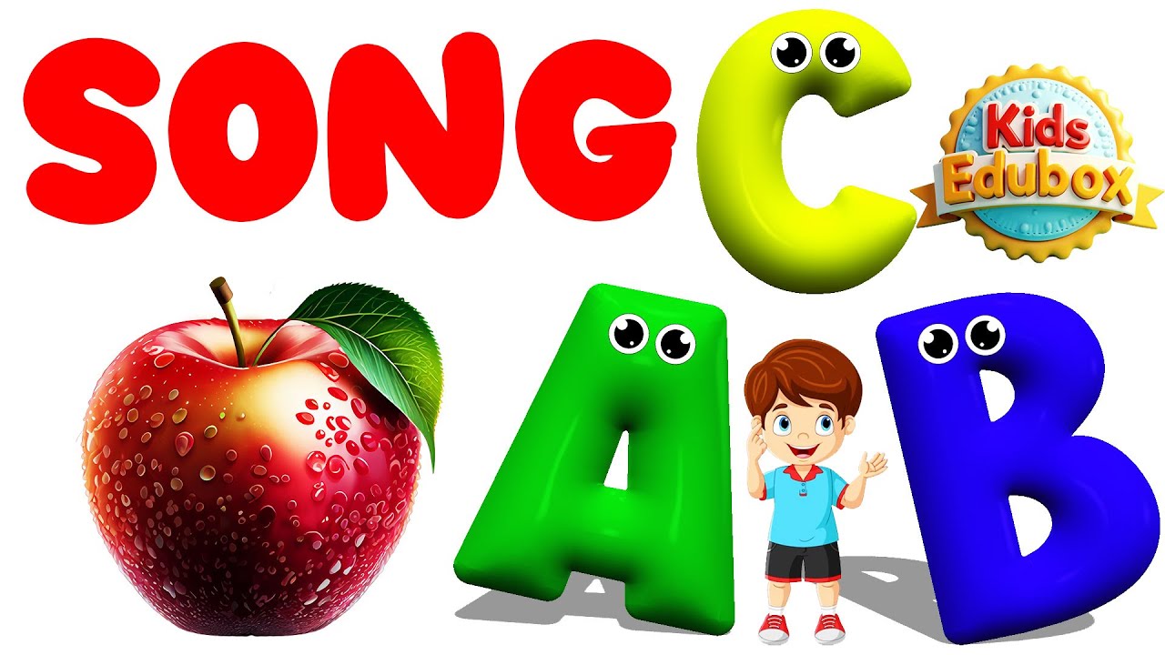 🎵 Learn The Alphabet With ABC Phonics Song For Toddlers | A For Apple 🍎 ...