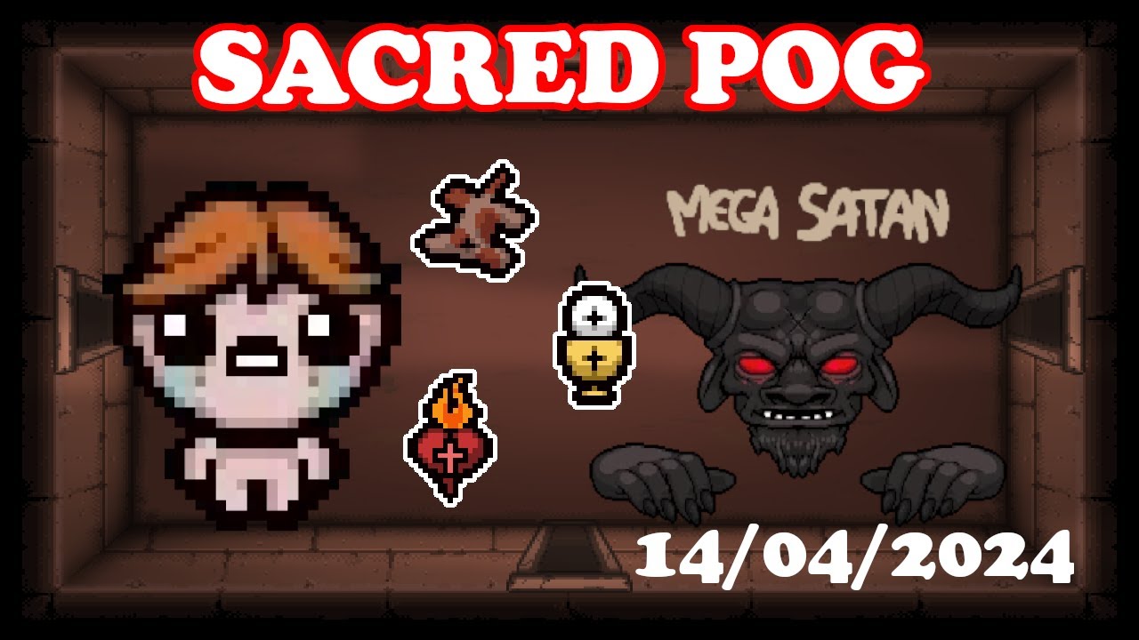 SACRED POG - Binding Of Isaac Repentance Daily - 14/04/2024 - YouTube