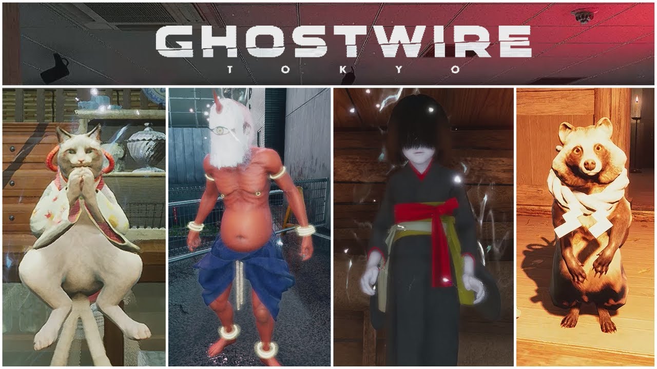 Ghostwire Tokyo - All Yokai and IRL Lore - YouTube