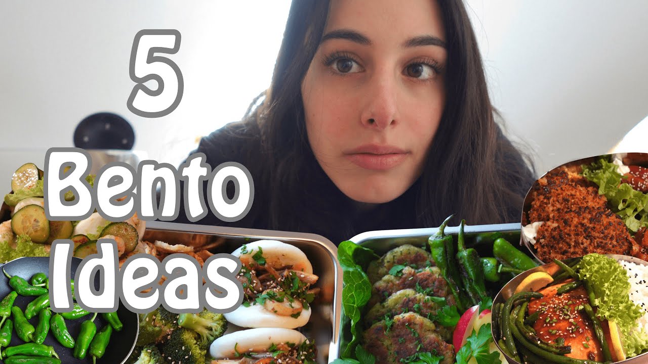 5 Bento Box Ideas For The Whole Week - YouTube