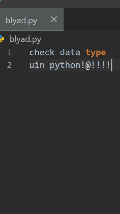 Check Data Type Python - YouTube