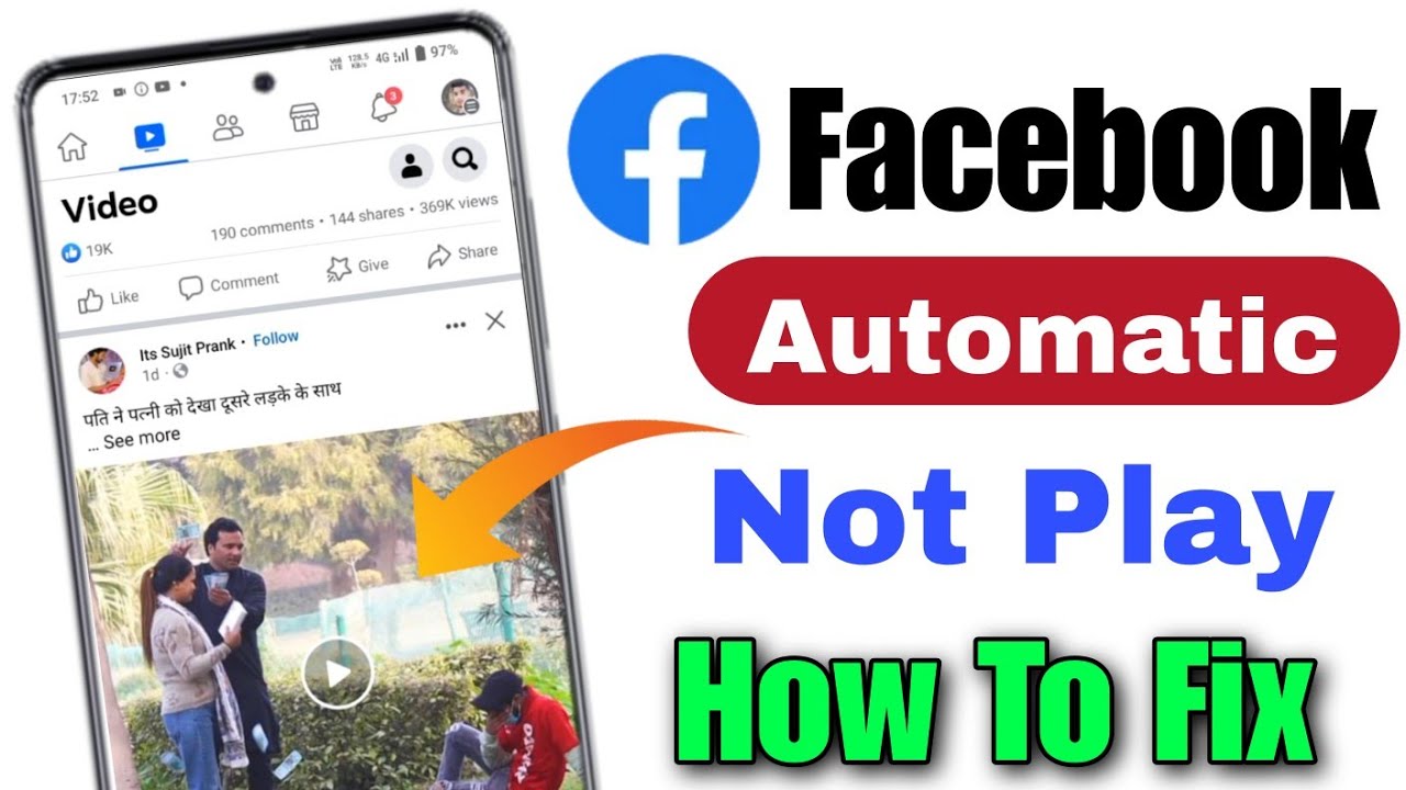 facebook video not playing in iphone | facebook lite automatic video ...