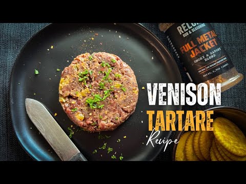 How to make Venison Tartare- This is INSANELY DELICIOUS! - YouTube