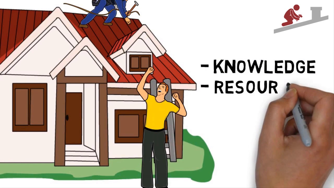 Roofing Contractors Whiteboard Animated Video - YouTube
